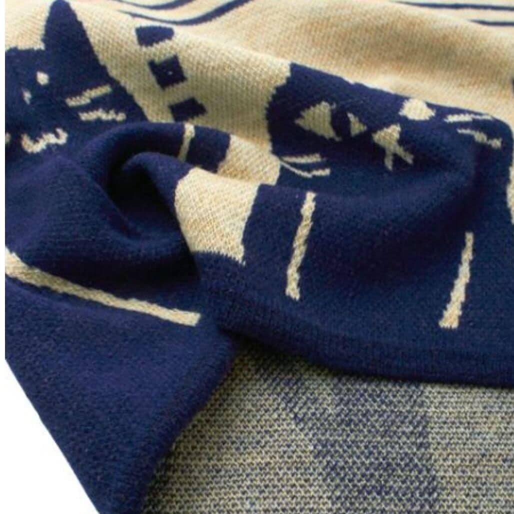 Super Soft Stripey Cat Haramaki | NukuNuku.co.uk